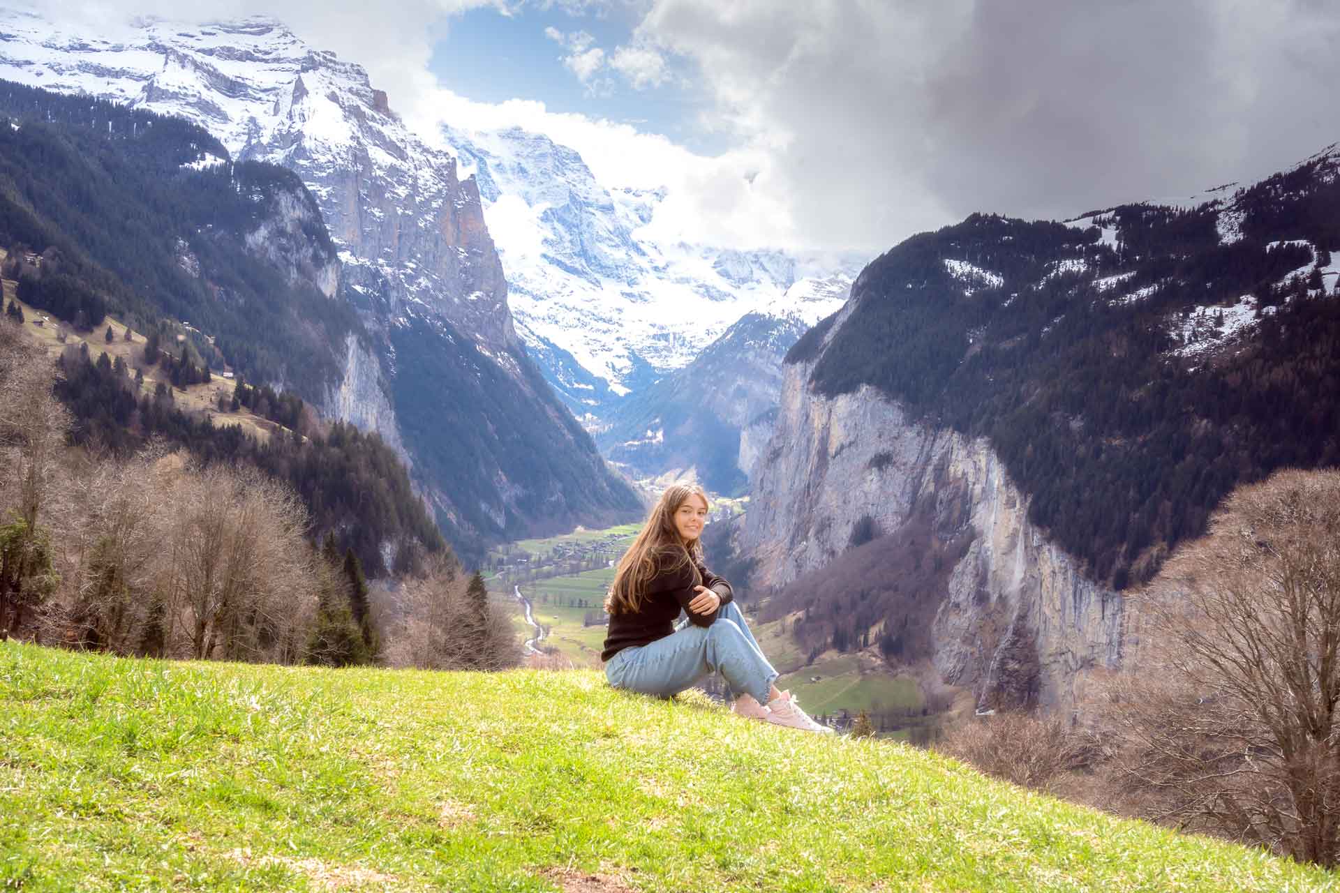 Senior student photo shoot in Lauterbrunnen - John Wisdom Interlaken ...